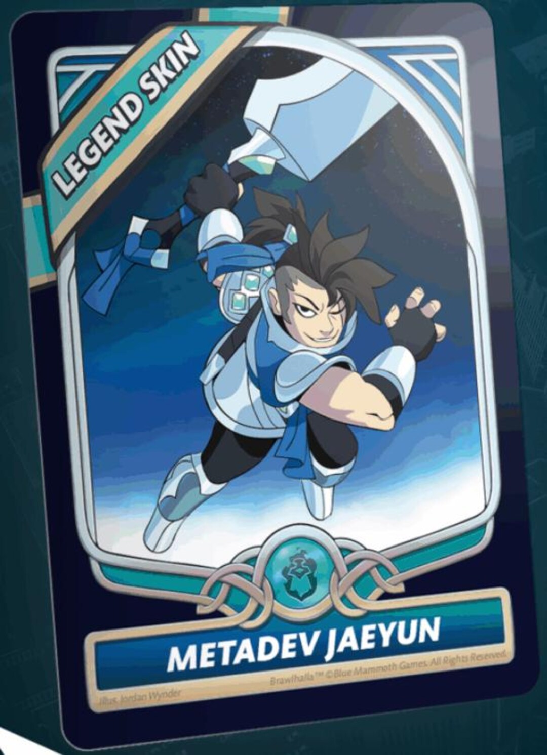 Brawlhalla | Metadev Jaeyun BCX 2025 Skin - Exclusive Code - All Platforms - Etsy