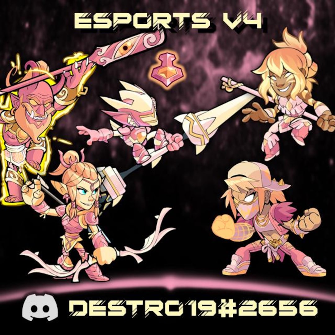 Brawlhalla Esports Colors V4 All Legends Pack X63 - Etsy