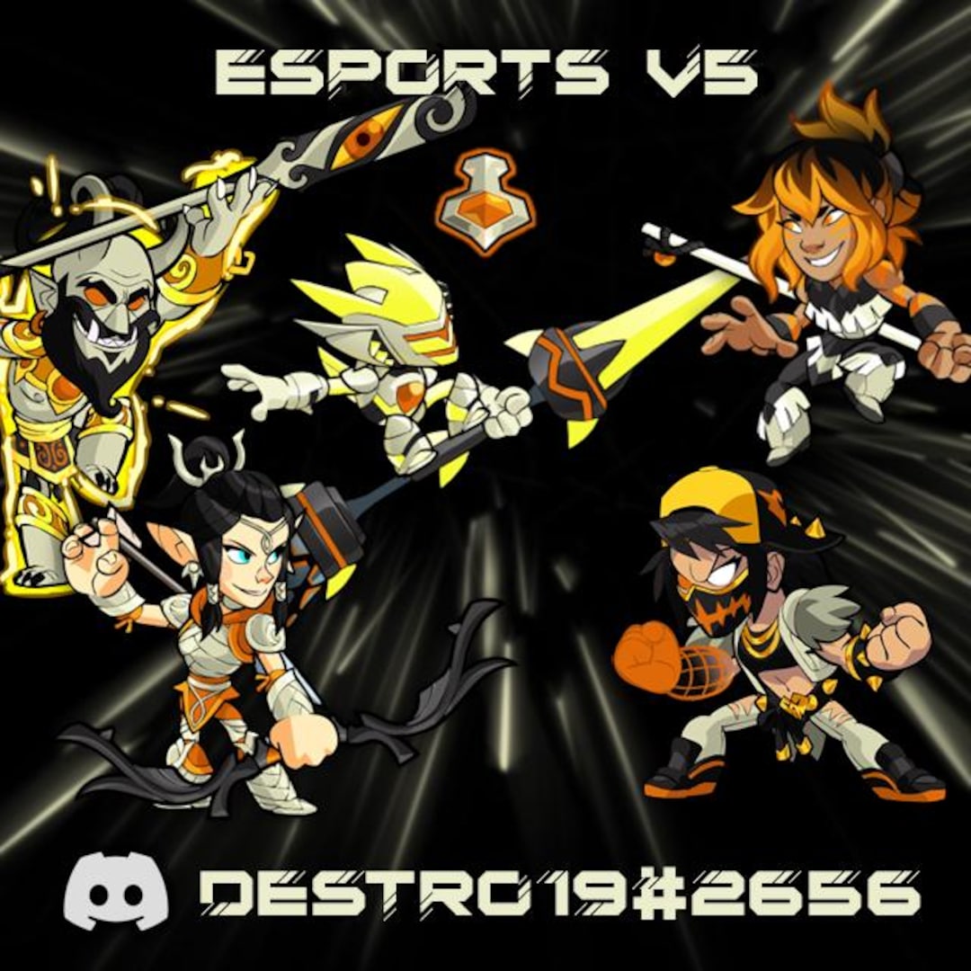 Brawlhalla - 66 Esports Colors V5 - Pack All Legends - Etsy