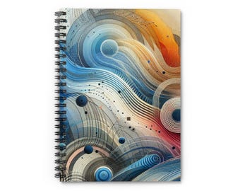 Boho Together Spiral Notebook Ruled Line - Etsy