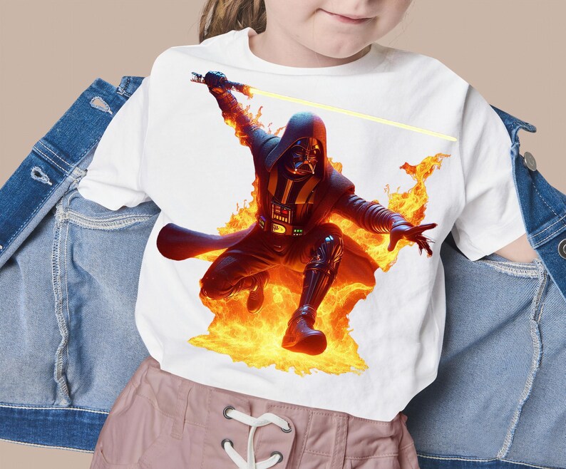 Darth Vader Watercolor Splash PNG: Sublimation Design (digital Download ...