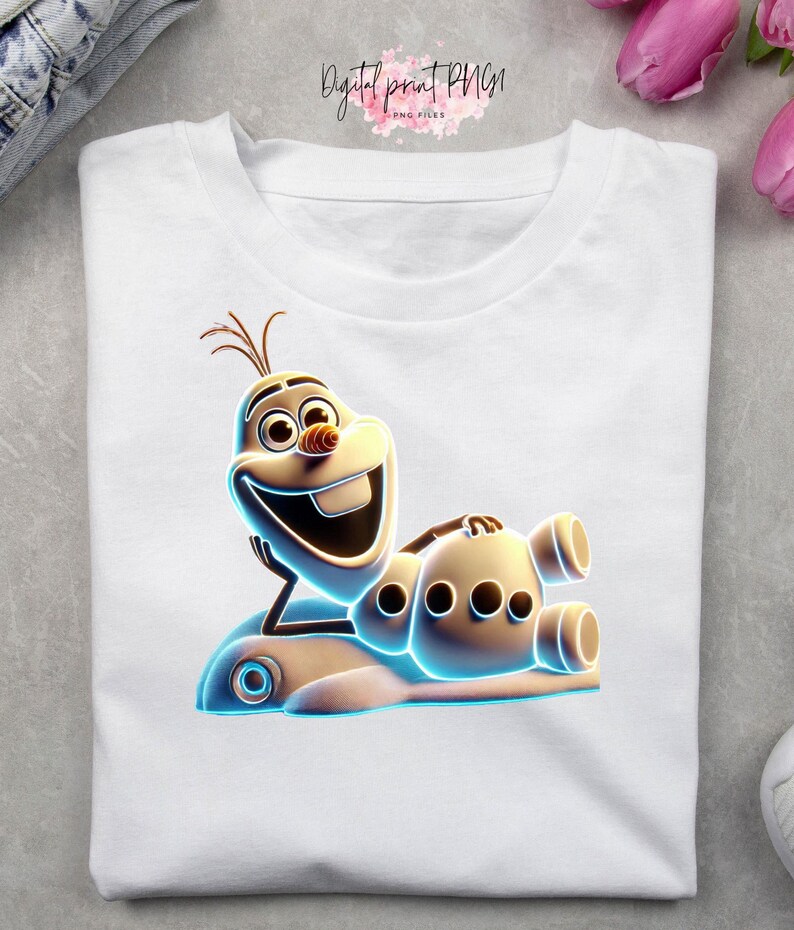 Olaf Watercolor Splash PNG: Sublimation Design (digital Download) - Etsy