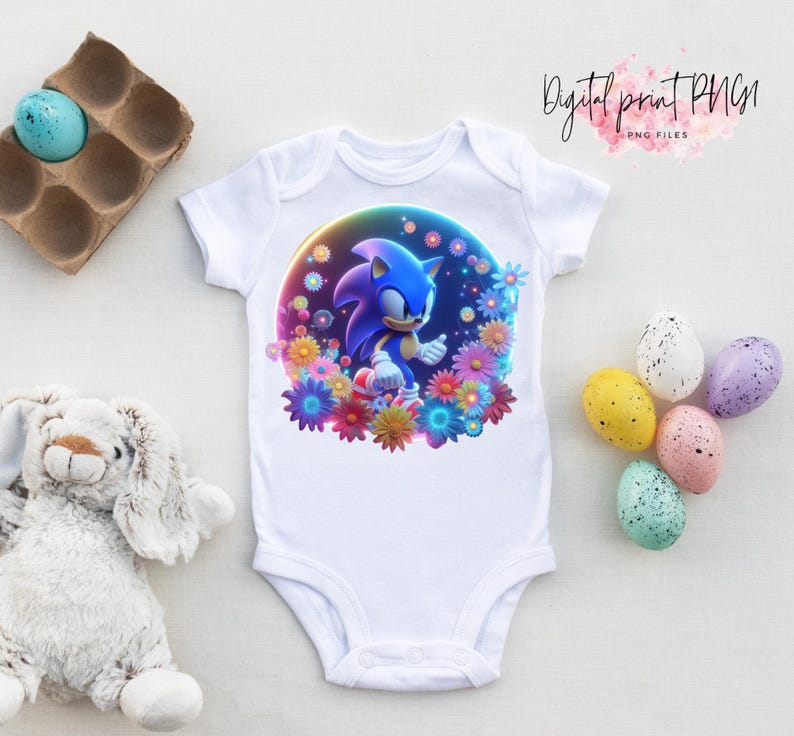 2 PNG Sonic the Hedgehog Splash and Watercolor Digital Design PNG File ...