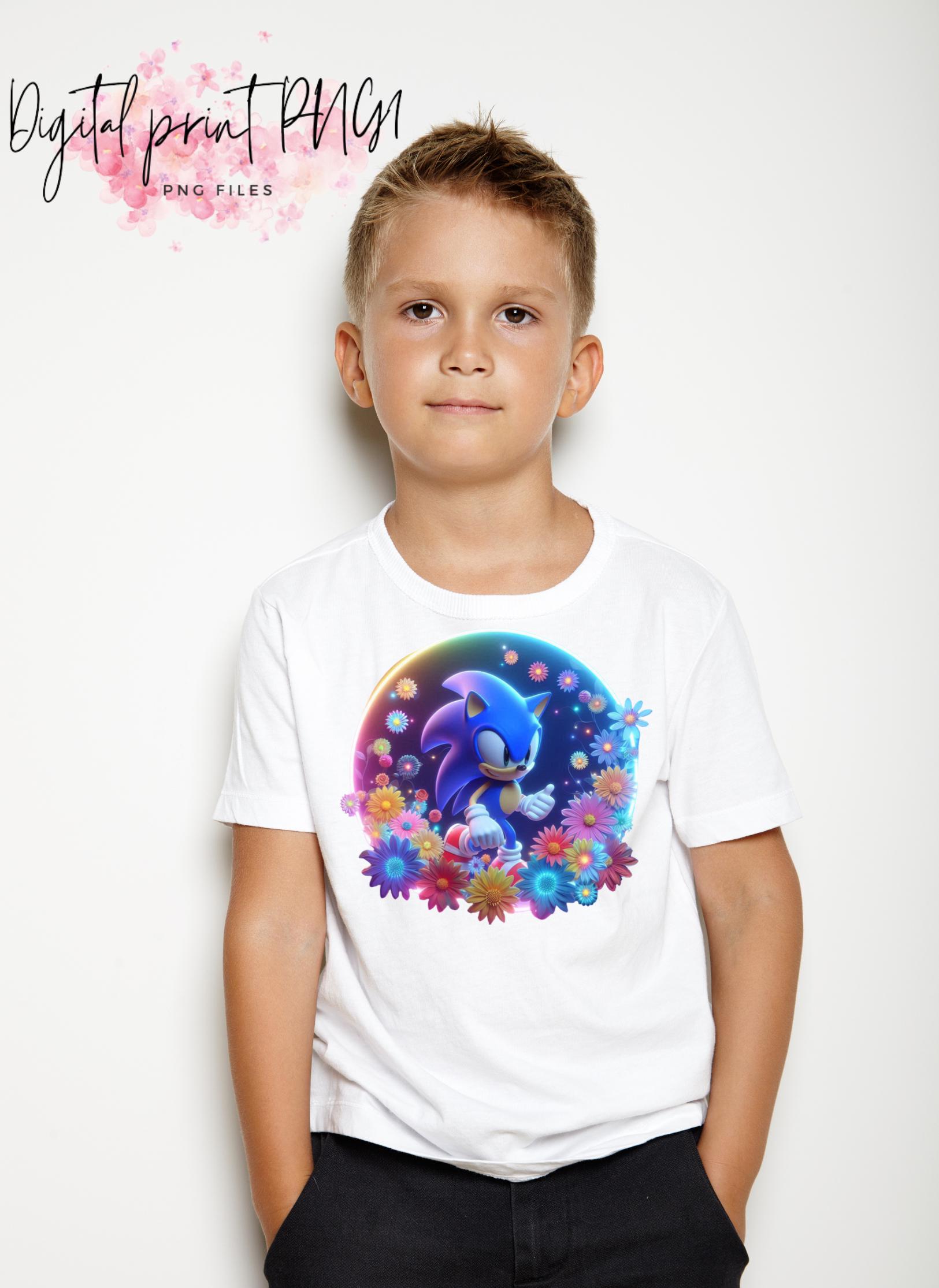 2 PNG Sonic the Hedgehog Splash and Watercolor Digital Design PNG File ...