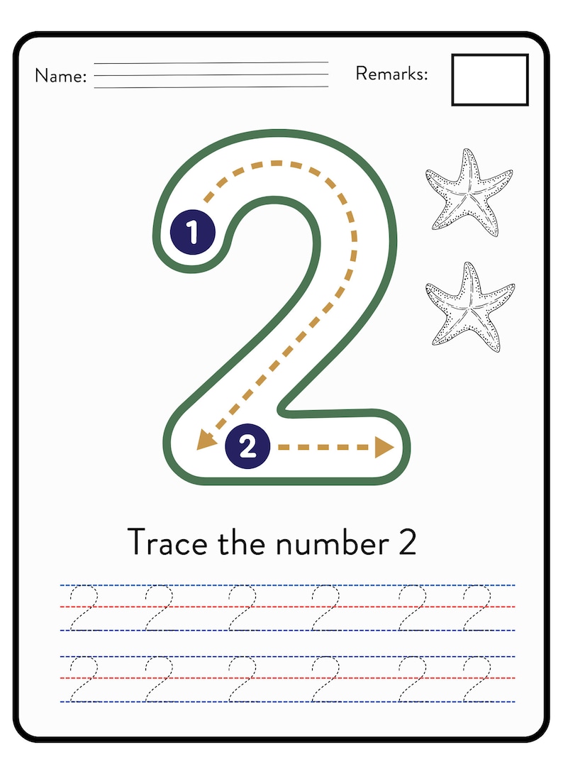 0-20 Number Tracing Worksheet, Traceable Numbers, Preschool Worksheets ...