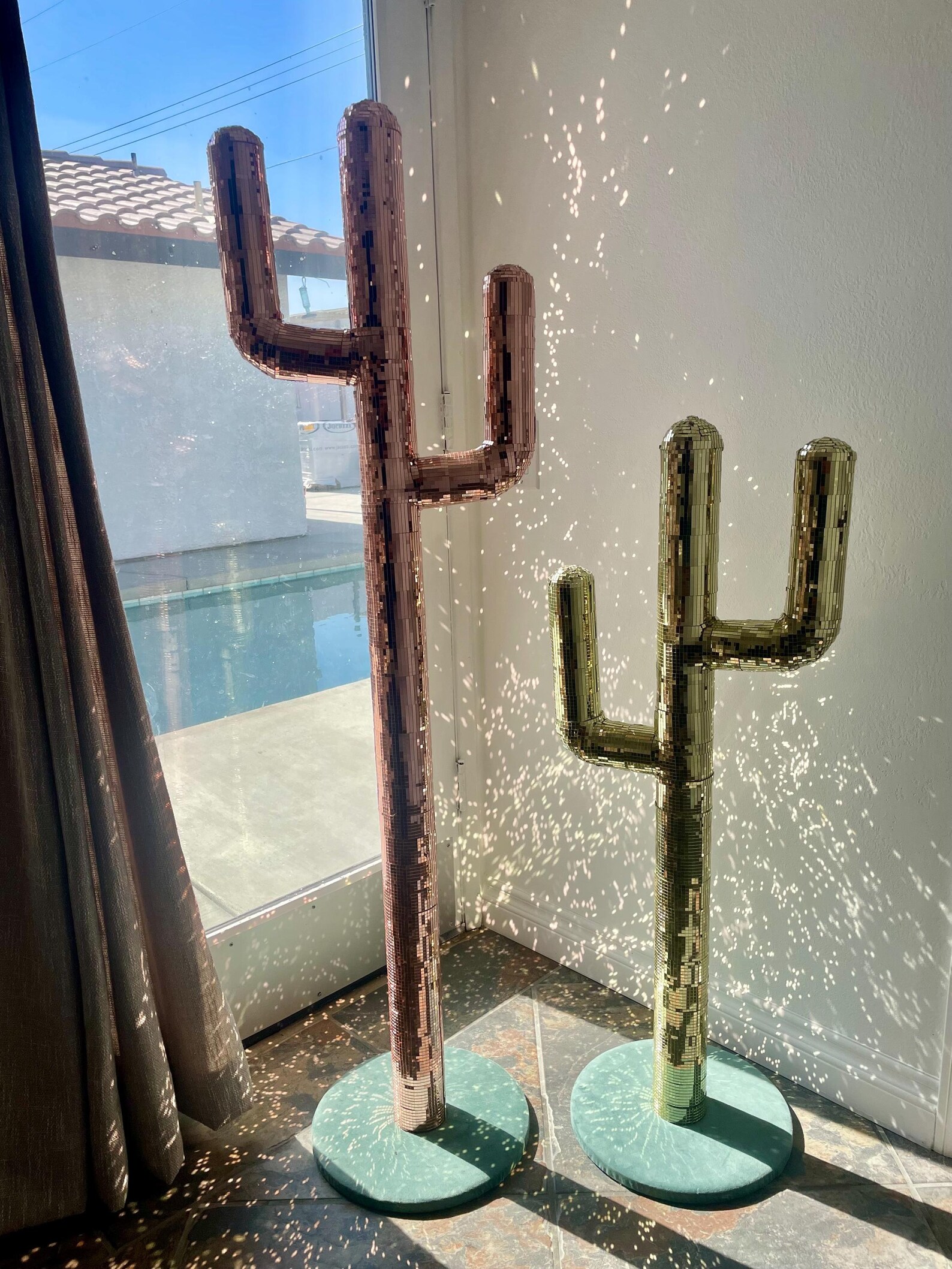 Large Disco Cactus Easy Assembly, Eye Catching Home Decor, Perfect for ...