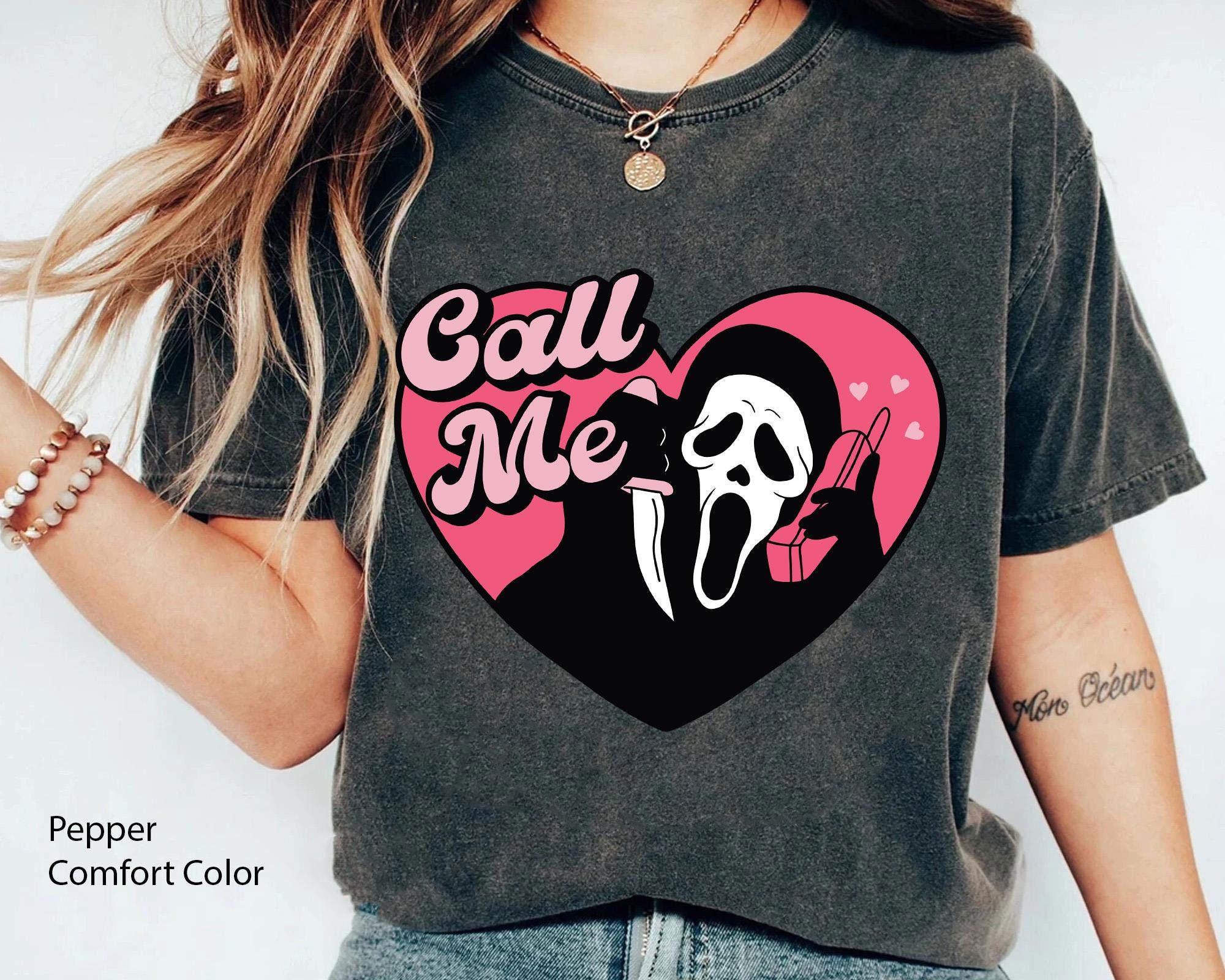 Call Me Png, Ghost Face Phone Call Png, Funny Horror Scream PNG, Horror ...