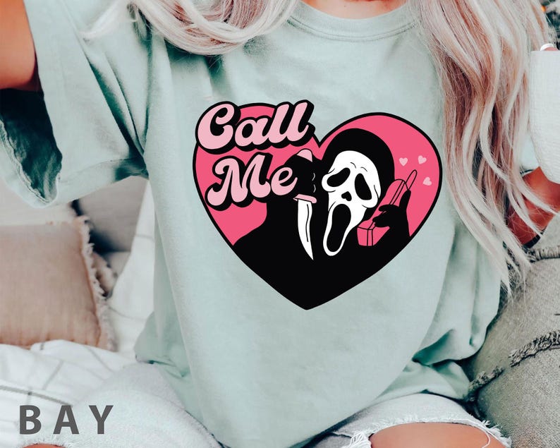 Call Me Png, Ghost Face Phone Call Png, Funny Horror Scream PNG, Horror ...