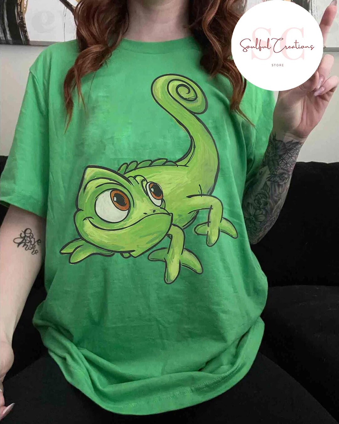 Cute Tangled Pascal Sketch Best Day Ever Shirt, Disney Rapunzel ...
