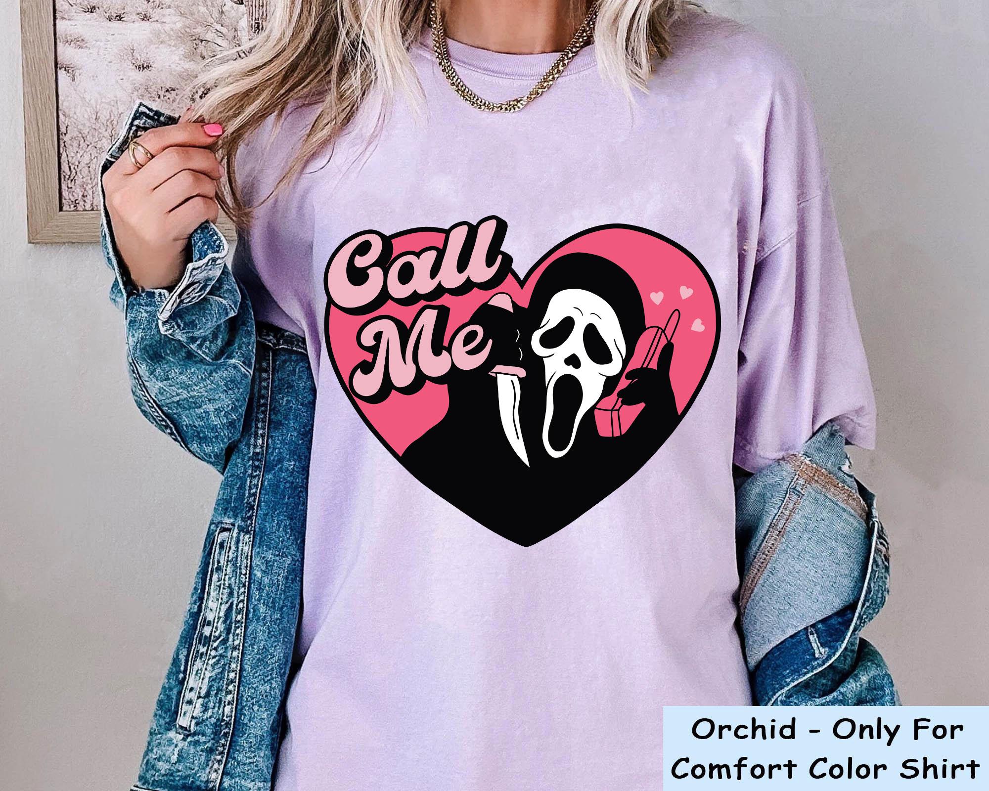 Call Me Png, Ghost Face Phone Call Png, Funny Horror Scream PNG, Horror ...