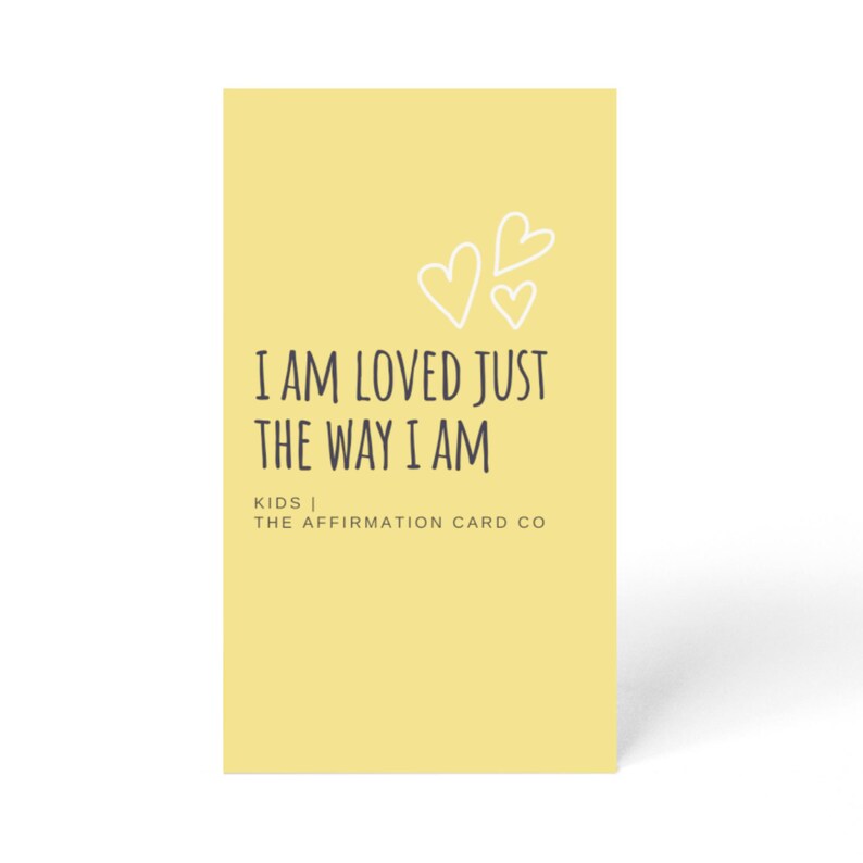 Affirmation Cards for Kids | 40 Quotes for Confidence & Resilience ...