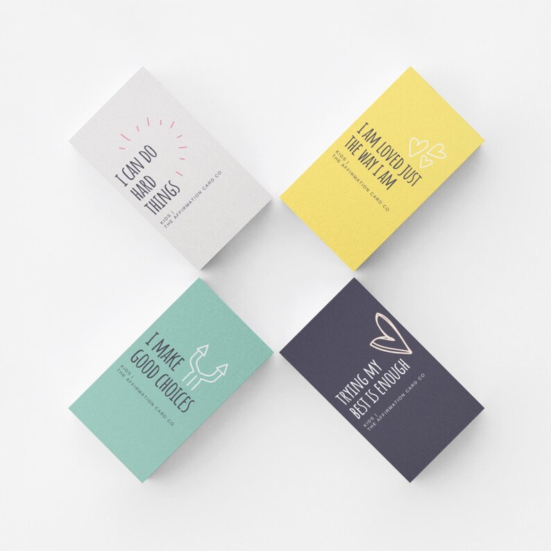 Affirmation Cards for Kids | 40 Quotes for Confidence & Resilience ...