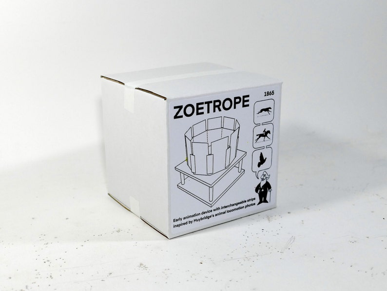 Zoetrope- Animation Device With HORSE, DOG & BIRD Sequences Inspired by ...