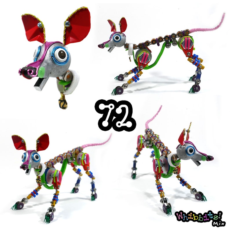 Whibbit A Replica of a 'whibbits' Stop-motion Dog Puppet Made From ...