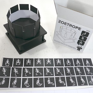 DISNEY SKELETON DANCE Zoetrope - Animation Device With Sequences ...