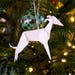 Origami Whippet/greyhound/sighthound - Includes Base, Hanging Loop and ...