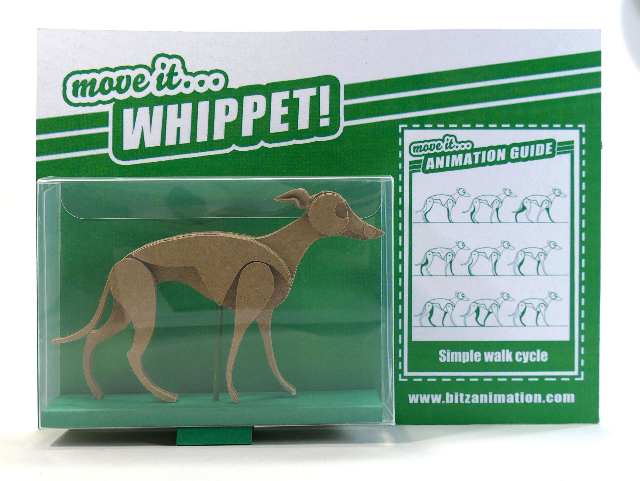 Move It... Whippet / Greyhound Posable Model for Animation, Play and ...