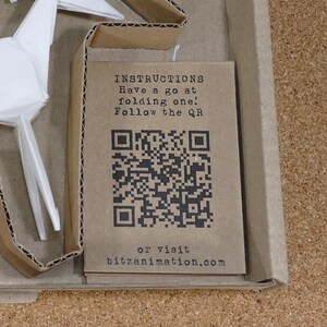 Origami Whippet/greyhound/sighthound Includes Base, Hanging Loop and ...