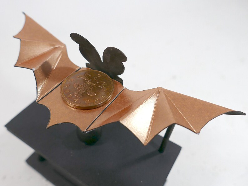 TUPPENNY BAT 'flapping Bat' Automaton Kit. Ikea Style Packaging ...