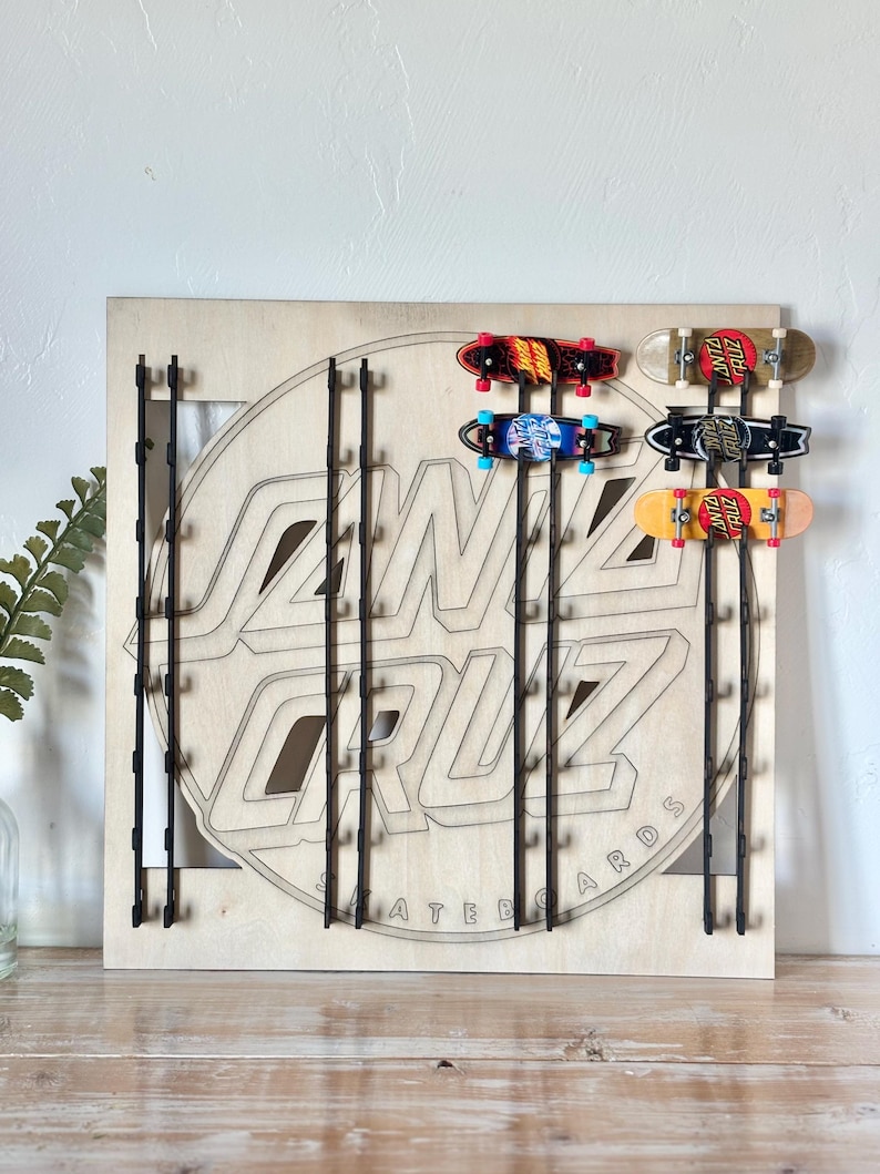 Finger Board Display Tech Deck Wall Mount Fingerboard Storage Tech Deck ...