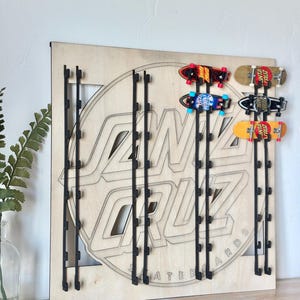 Finger Board Display - Tech Deck Wall Mount - Fingerboard Storage ...