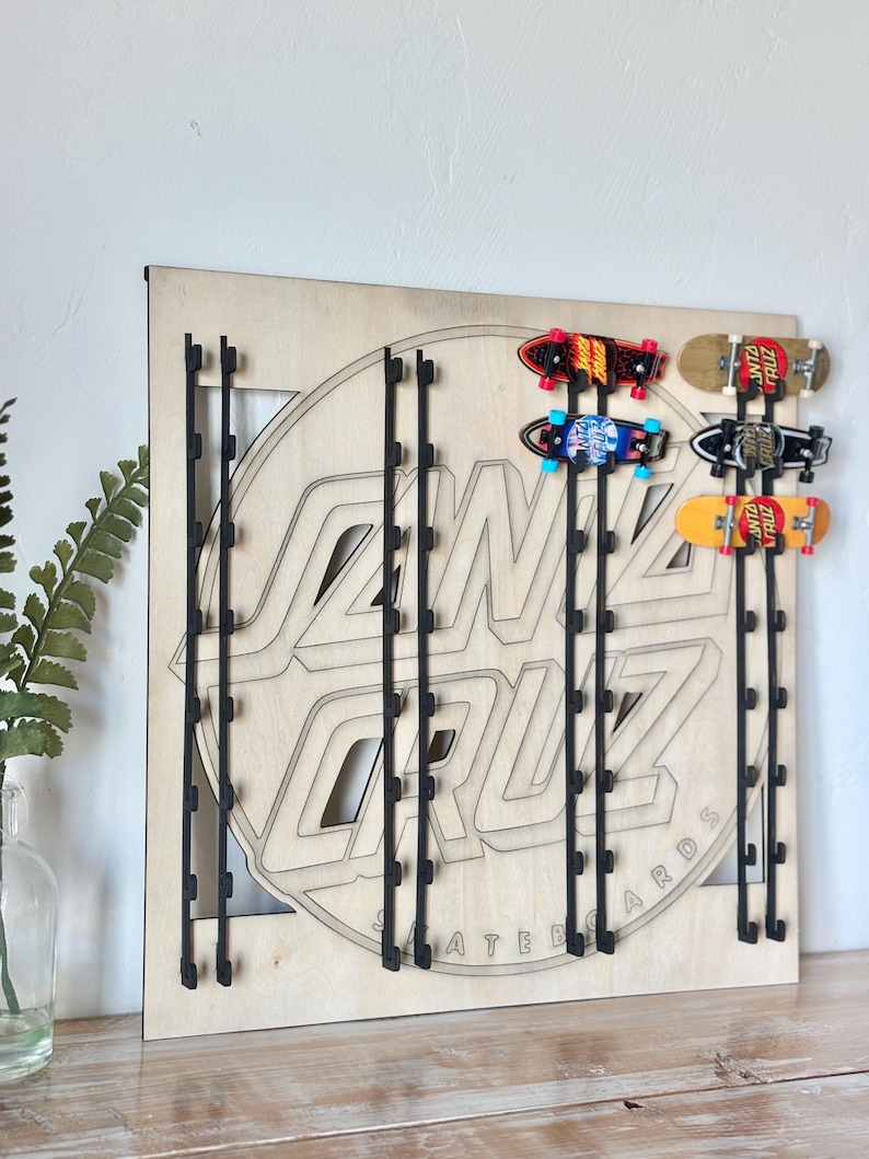 Finger Board Display - Tech Deck Wall Mount - Fingerboard Storage ...