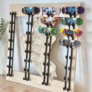 Finger Board Display - Tech Deck Wall Mount - Fingerboard Storage ...