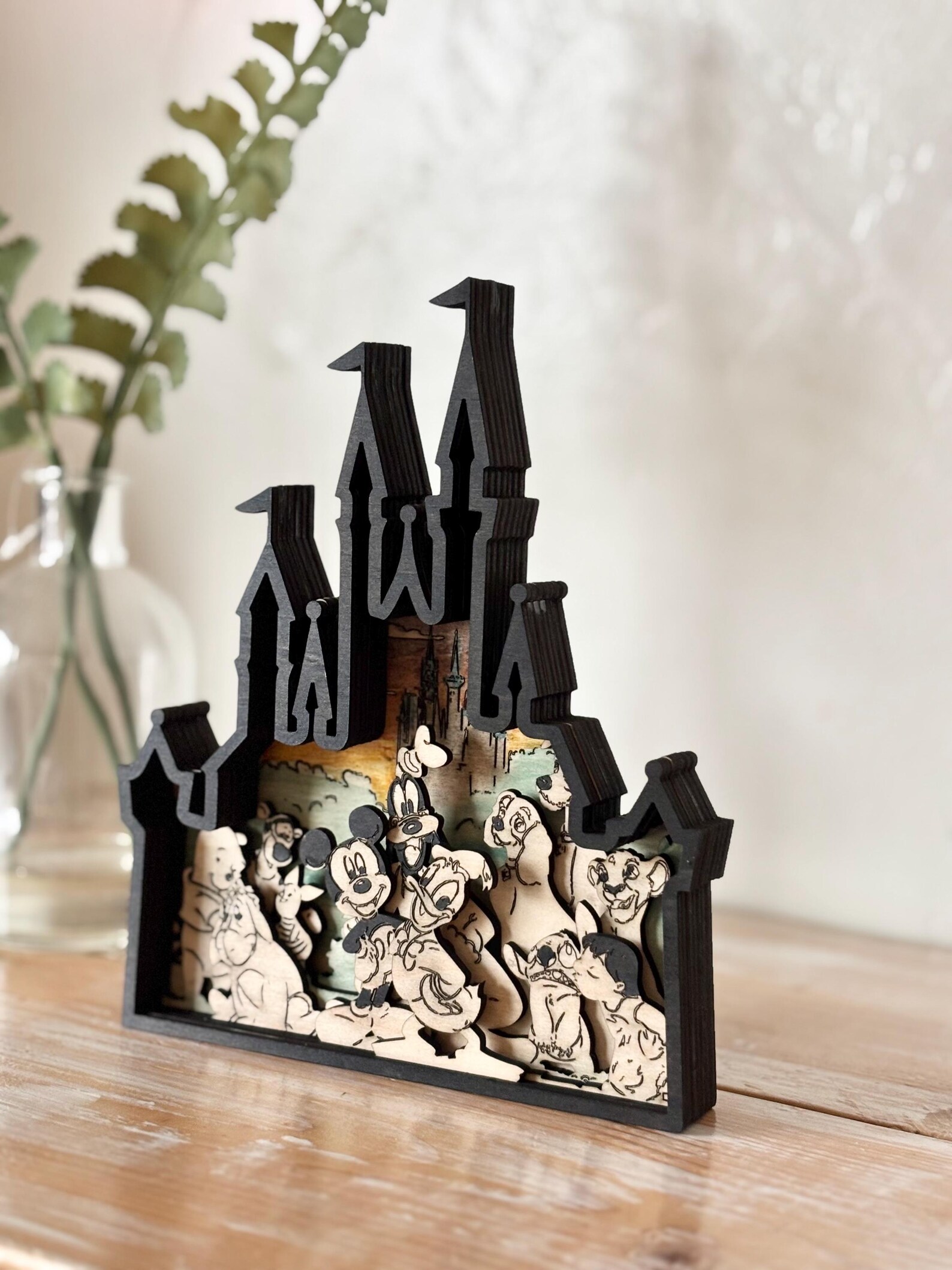 Disney Castle Decoration- Disney Castle Gift- Disneyland - Disney ...