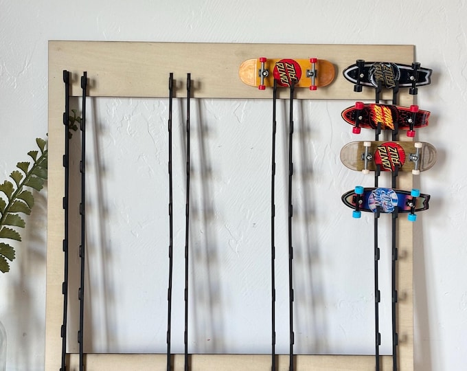 Laser Cut Fingerboard Rack for Tech Deck and Professional Fingerboards ...