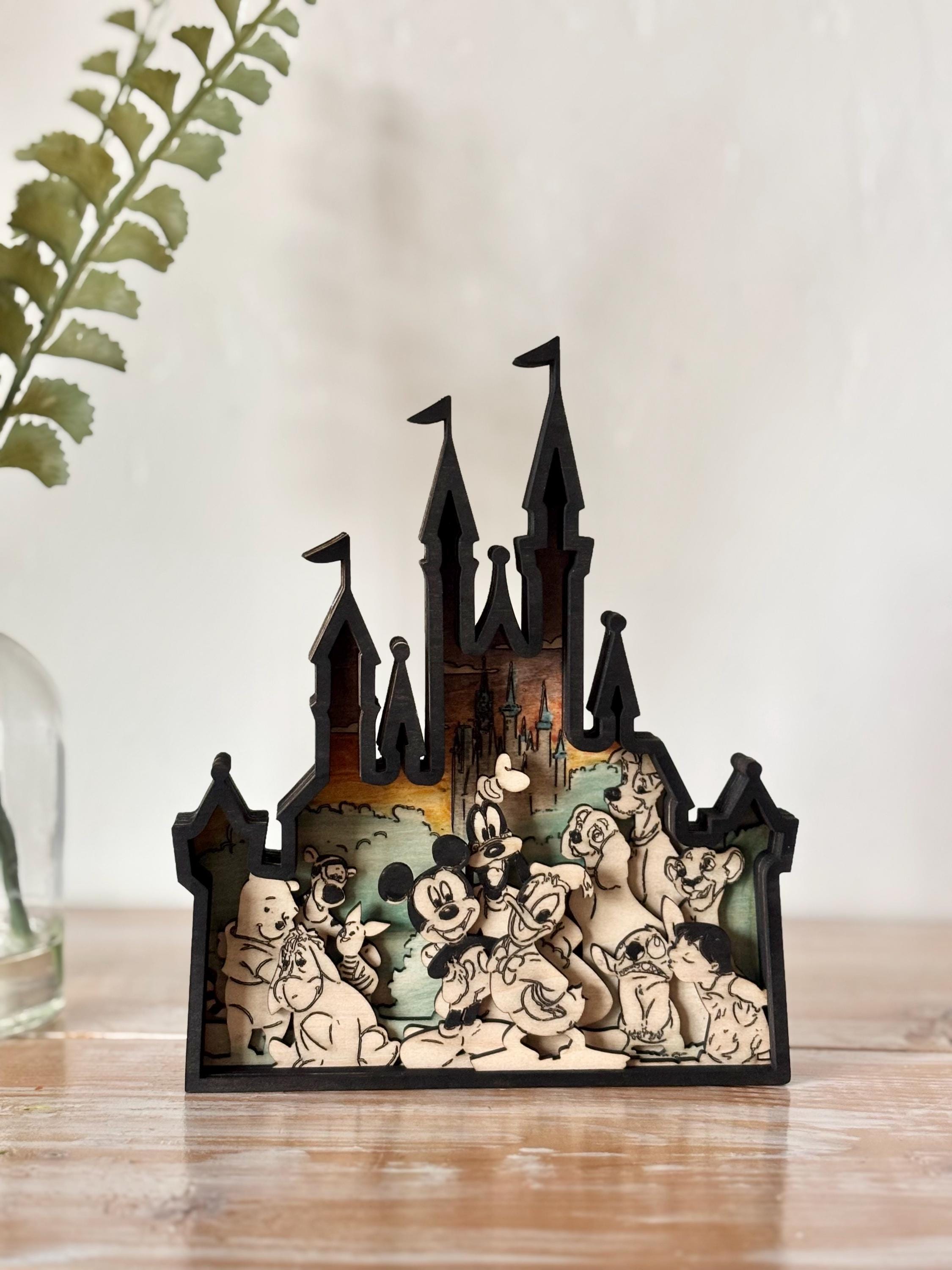 Disney Castle Decoration- Disney Castle Gift- Disneyland - Disney ...