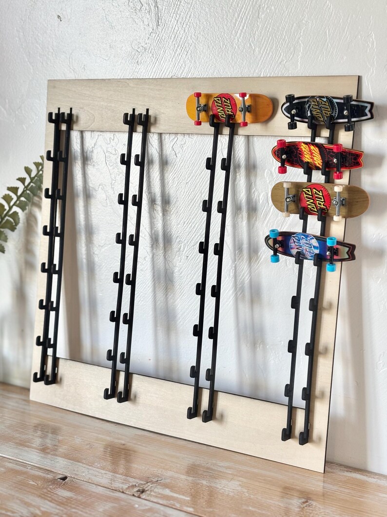 Finger Board Display - Tech Deck Wall Mount - Fingerboard Storage ...