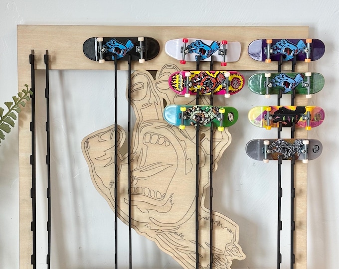 Magnetic Fingerboard Rack Display - Etsy