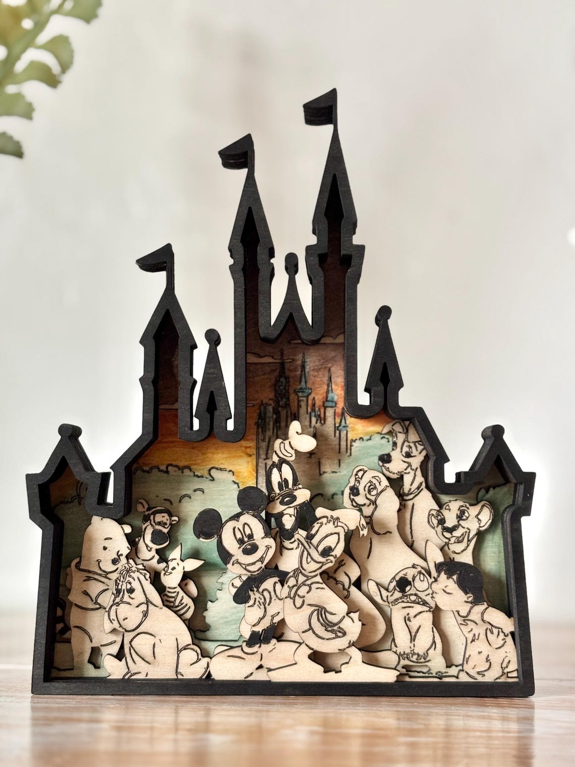 Disney Castle Decoration- Disney Castle Gift- Disneyland - Disney ...