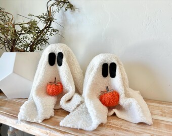 Sherpa Ghost Set Ghost Halloween Ghost Sherpa - Etsy