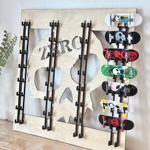 Finger Board Display - Tech Deck Wall Mount - Fingerboard Storage ...