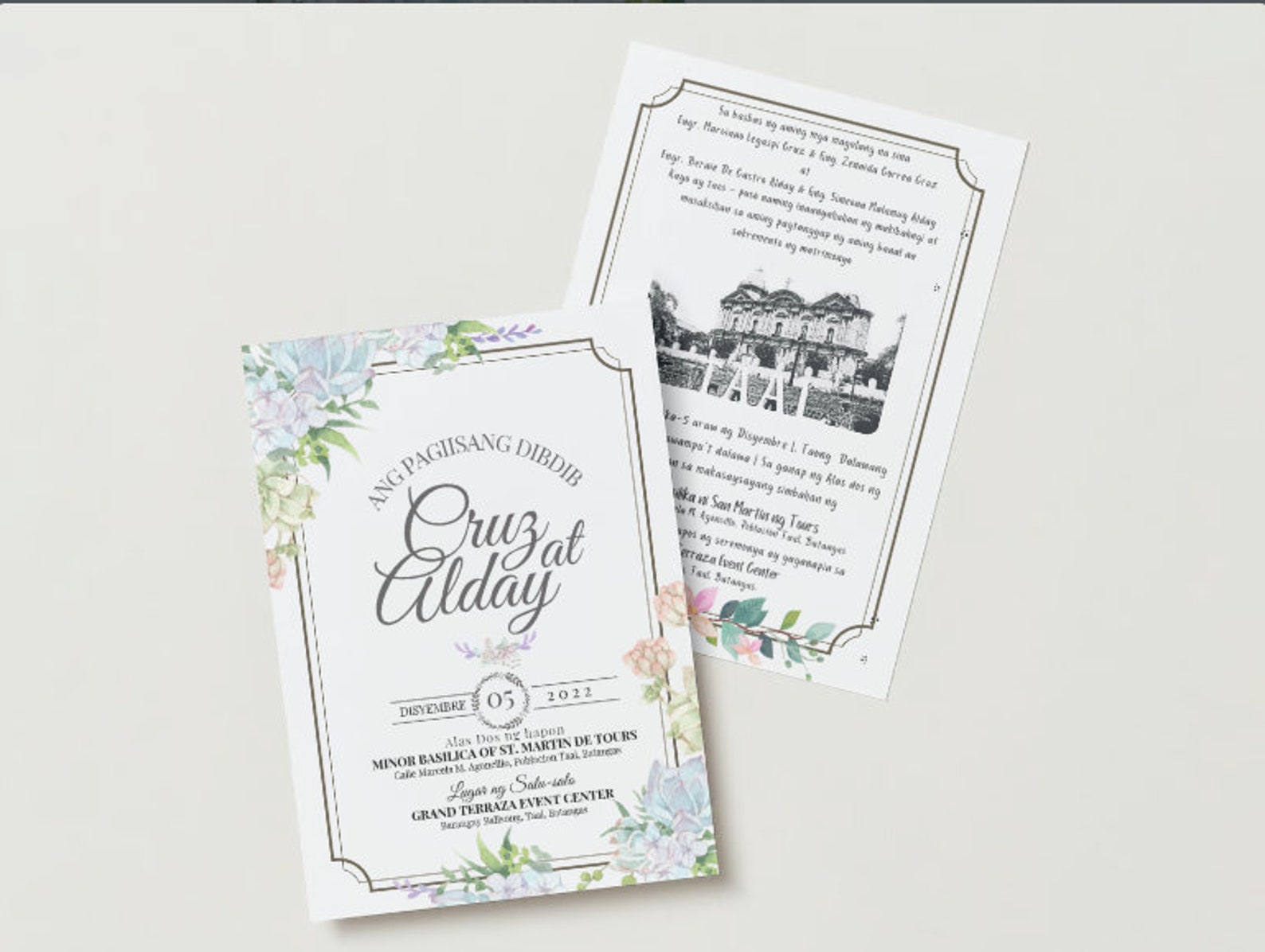 Filipino-theme-wedding Invitation Template, Filipiniana Themed Wedding ...
