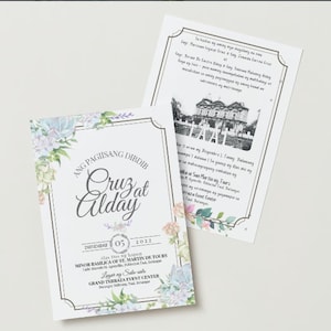 Filipino-theme-wedding Invitation Template, Filipiniana Themed Wedding ...