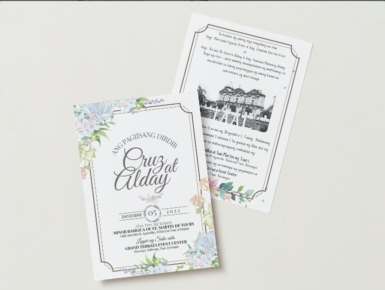 Filipino-theme-wedding Invitation Template, Filipiniana Themed Wedding ...