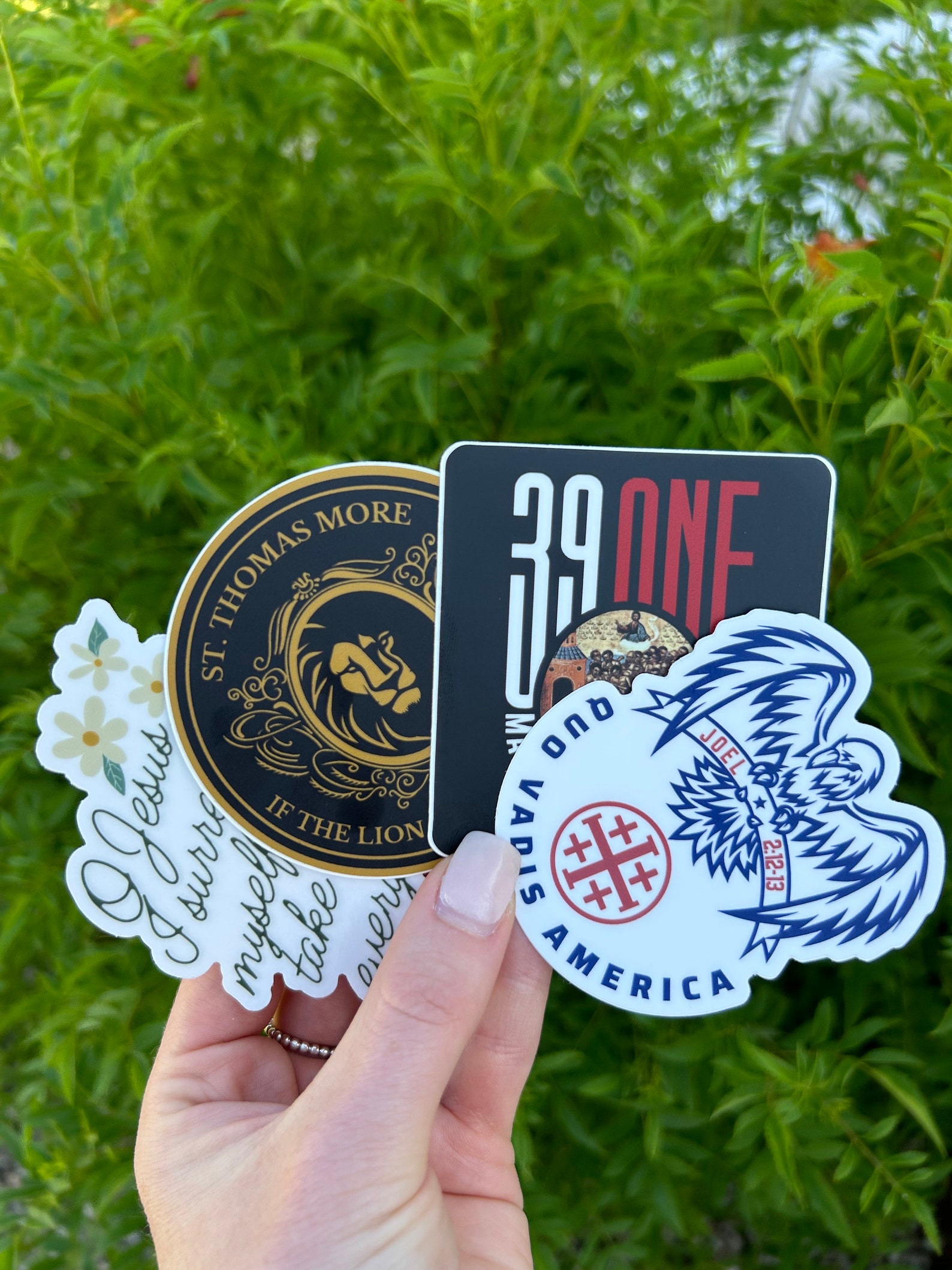 Catholic/christian Stickers! Quo Vadis- "where Are You Going?" Vinyl ...