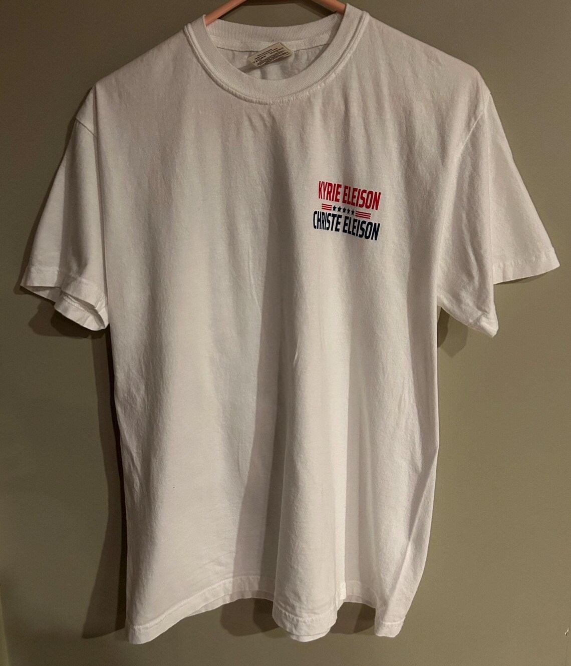 Kyrie Eleison, Christe Eleison White Shirt-quo Vadis America (catholic ...
