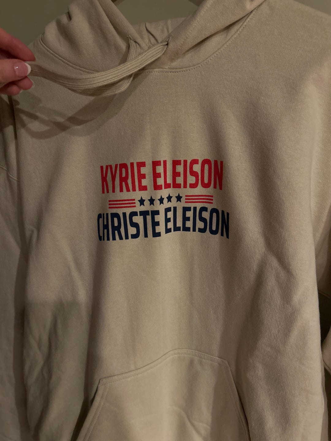 Kyrie Eleison, Christe Eleison Sand Color Sweatshirt -quo Vadis America ...