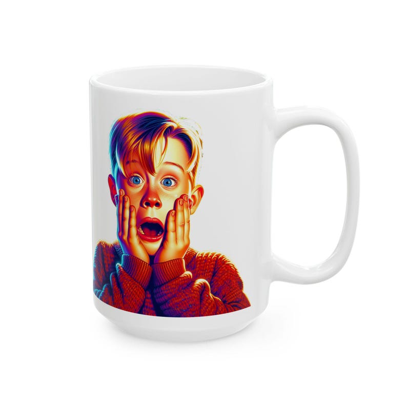 Kevin Mccallister Mug, Home Alone Christmas Mug, Kevin Mug, Home Alone ...