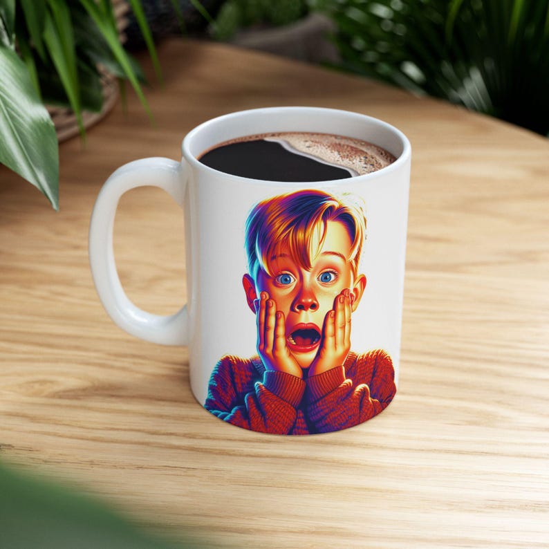 Kevin Mccallister Mug, Home Alone Christmas Mug, Kevin Mug, Home Alone ...