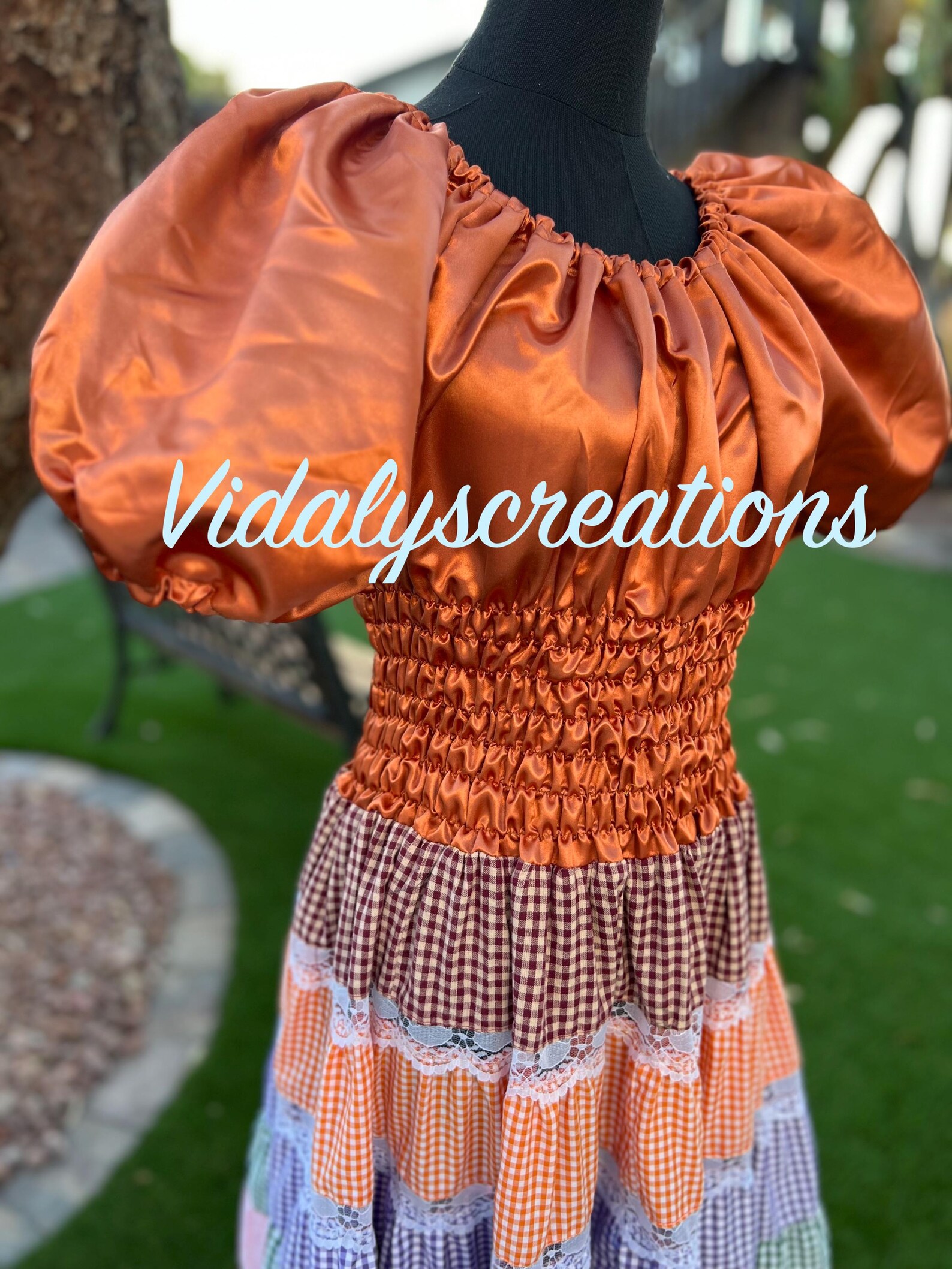 MADE TO Order-traje De Santo/oya/santeria/oya Costume/orishas/yansa ...