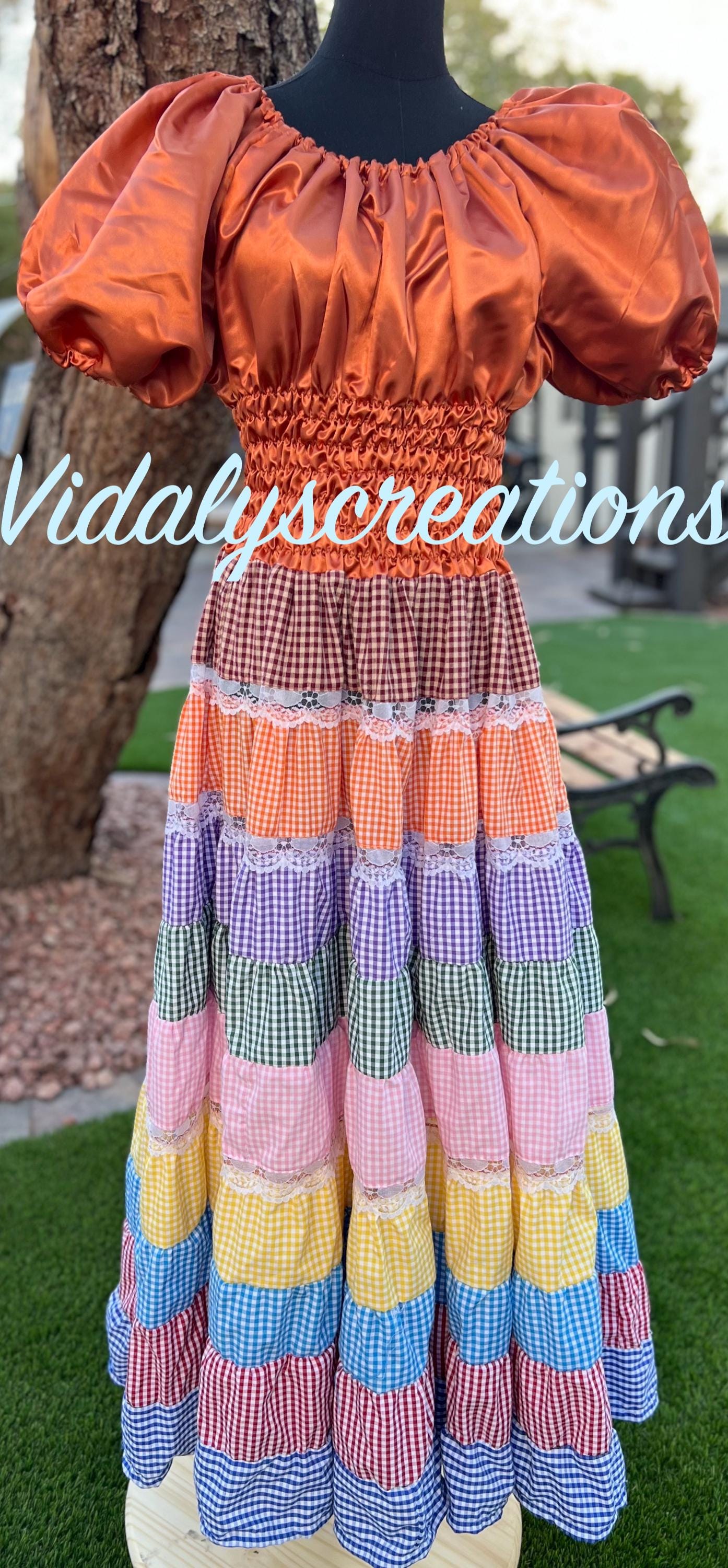 MADE TO Order-traje De Santo/oya/santeria/oya Costume/orishas/yansa ...