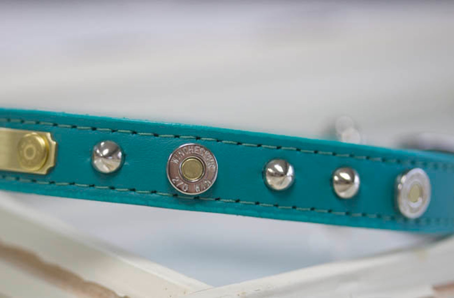 Gun Dog Collar, Winchester, Custom Dog Collar, Shotgun Dog Tag ...