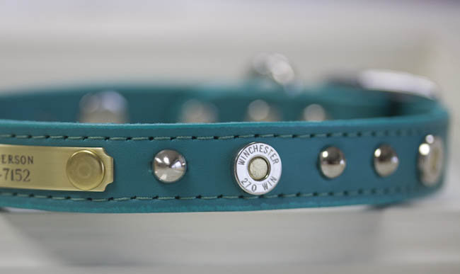 Gun Dog Collar, Winchester, Custom Dog Collar, Shotgun Dog Tag ...