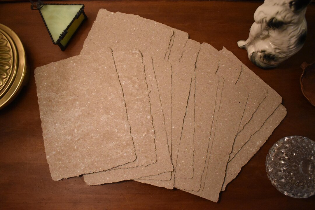 Handmade Paper "jimmy", Recycled Paper - Etsy