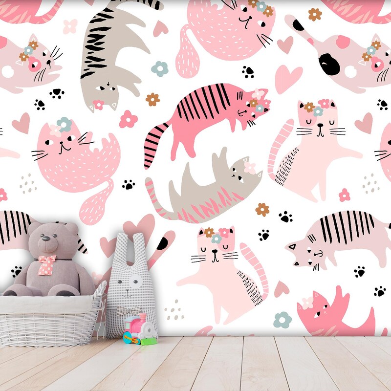 Cat Wallpaper - Etsy