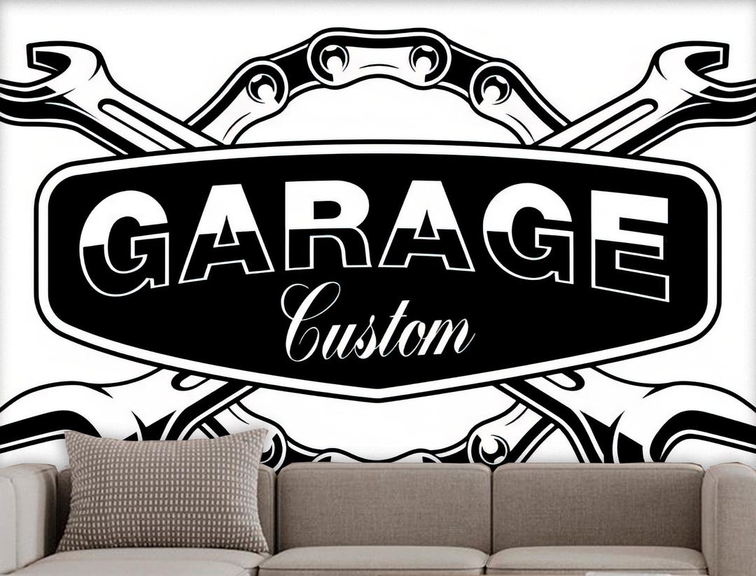 Auto Parts Wallpaper Office Decor Wallpaper for Garage Modern Wallpaper ...